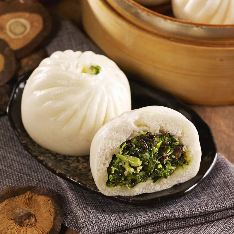 Veggie Mushroom Bun - The Lounge